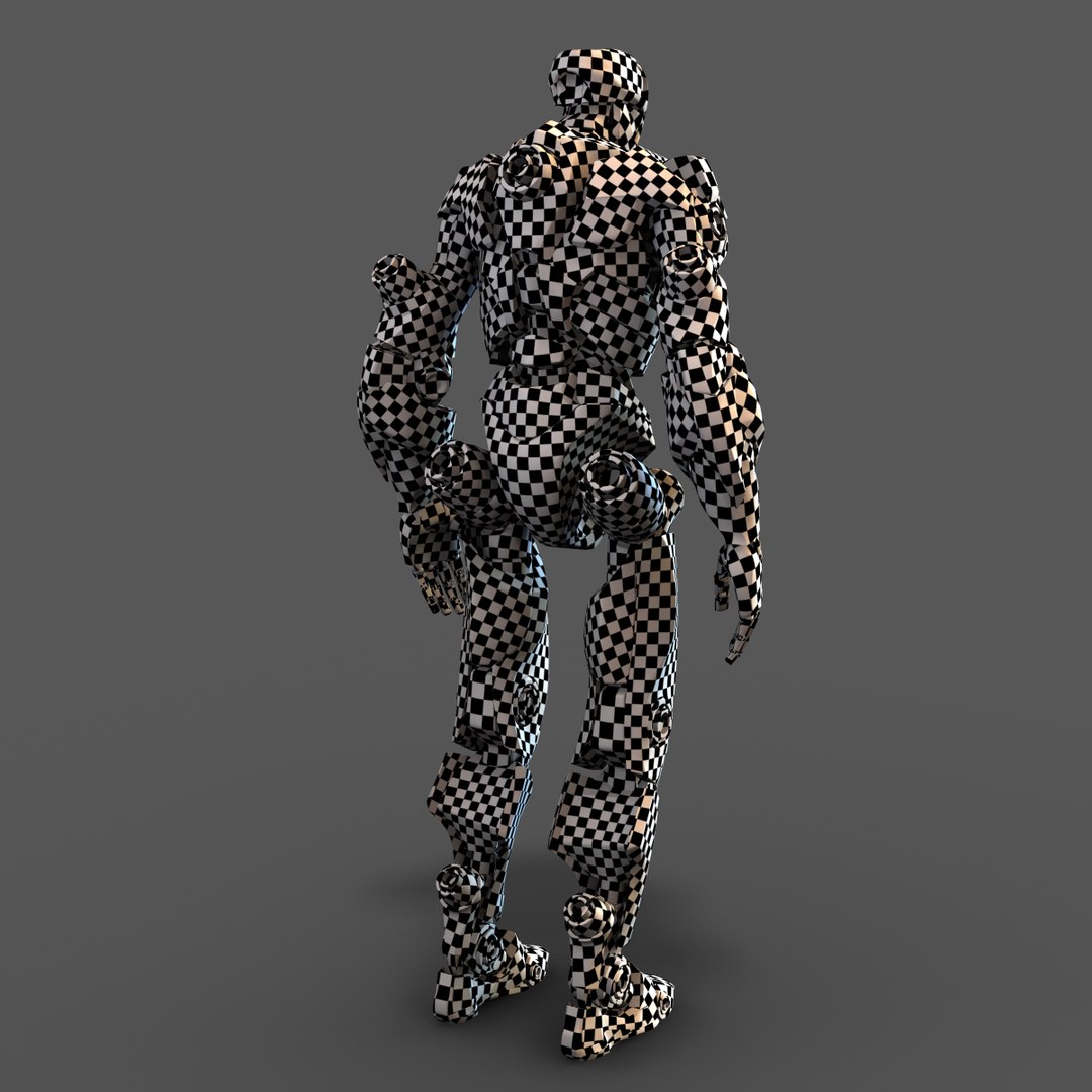 Maya Humanoid Robot Rig