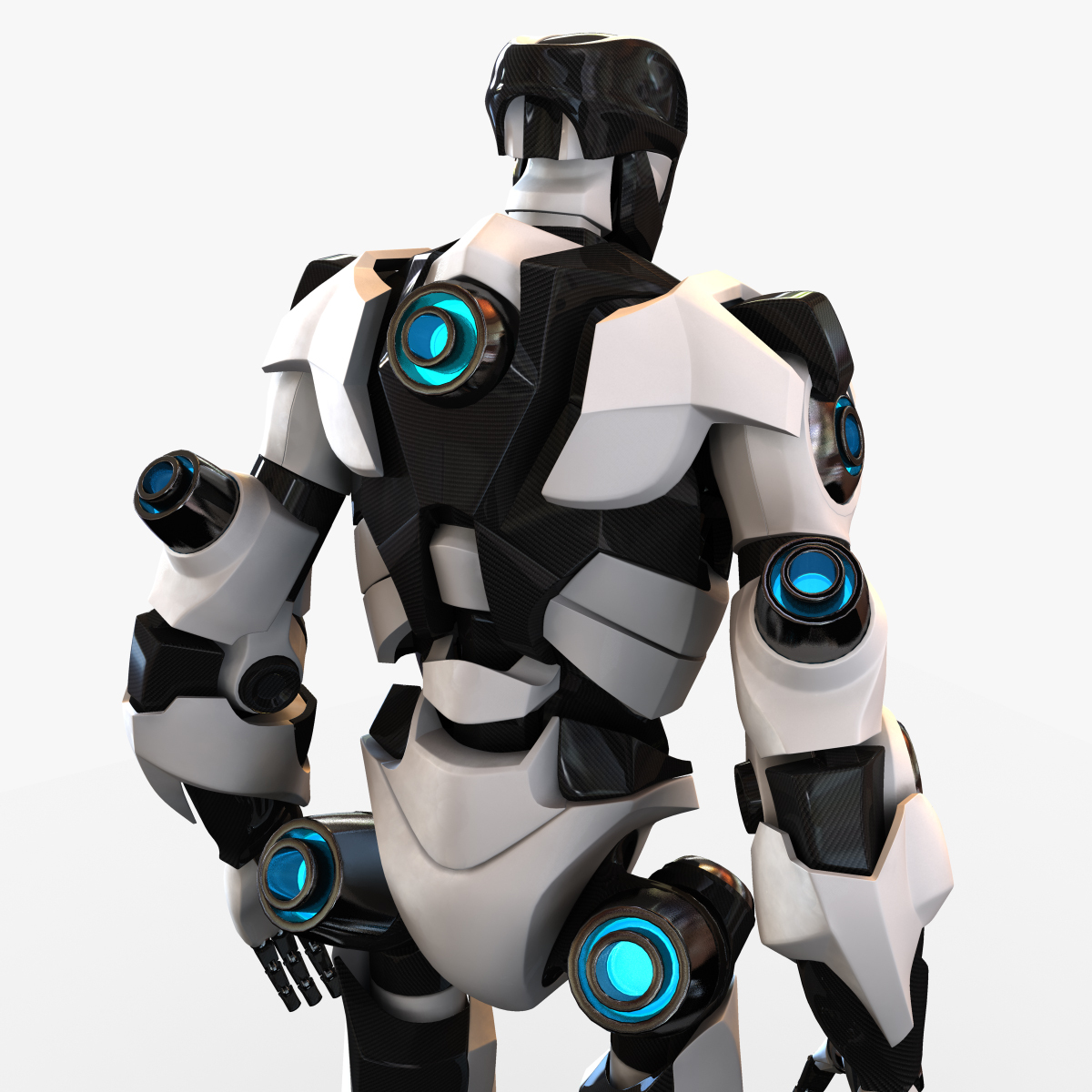 maya humanoid robot rig