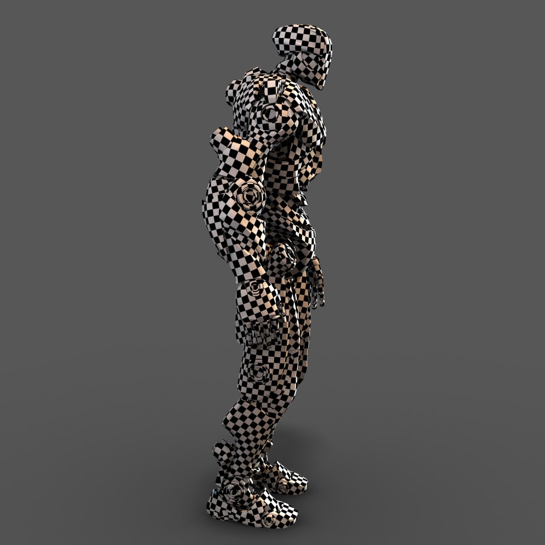 Maya Humanoid Robot Rig