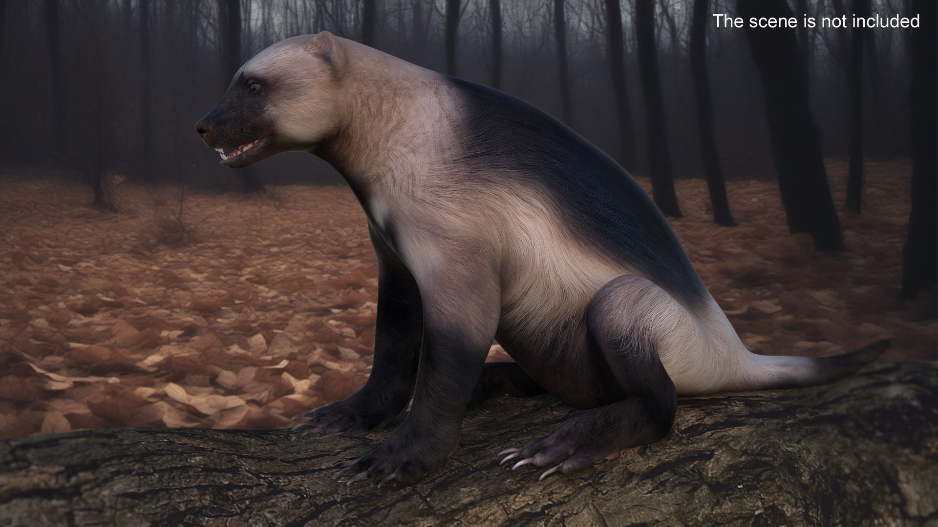 Wolverine Light Color Sitting Pose Model - TurboSquid 2130576