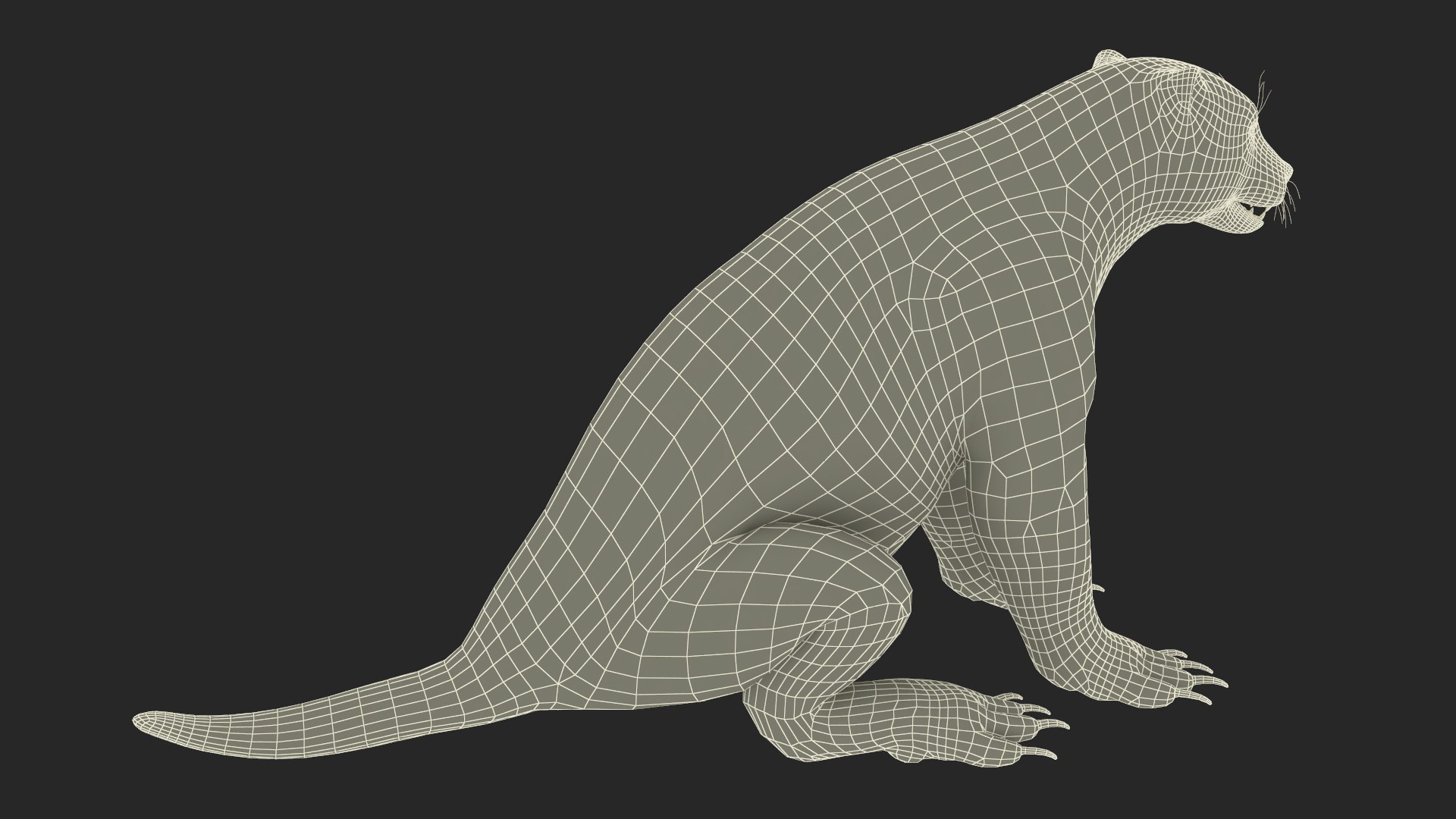 Wolverine Light Color Sitting Pose model - TurboSquid 2130576