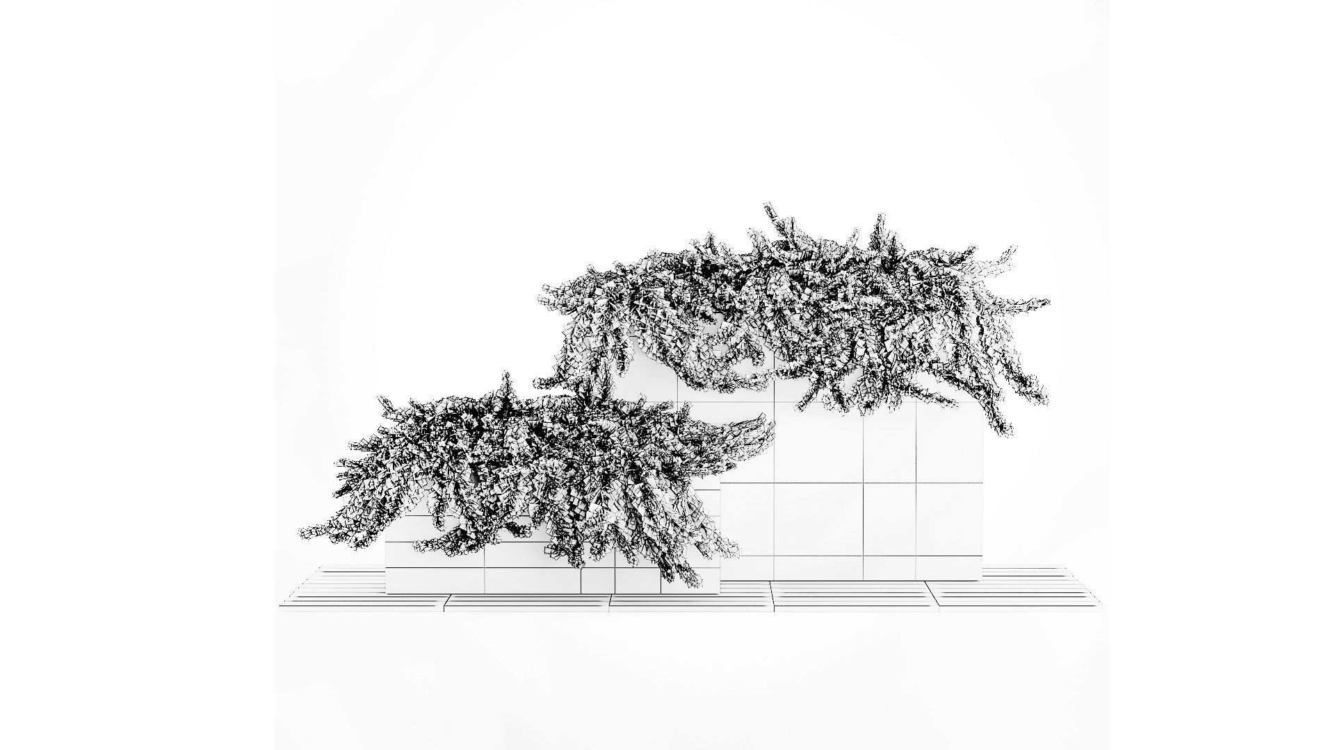 3D Cypress And Juniper For The Urban Environment 1172 - TurboSquid 2010861