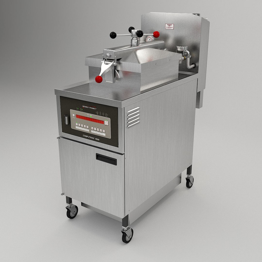 3D Model Pressure Fryer - TurboSquid 1380367