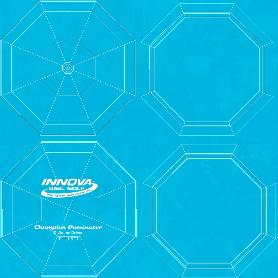 frisbee innova dominator distancedriver c4d