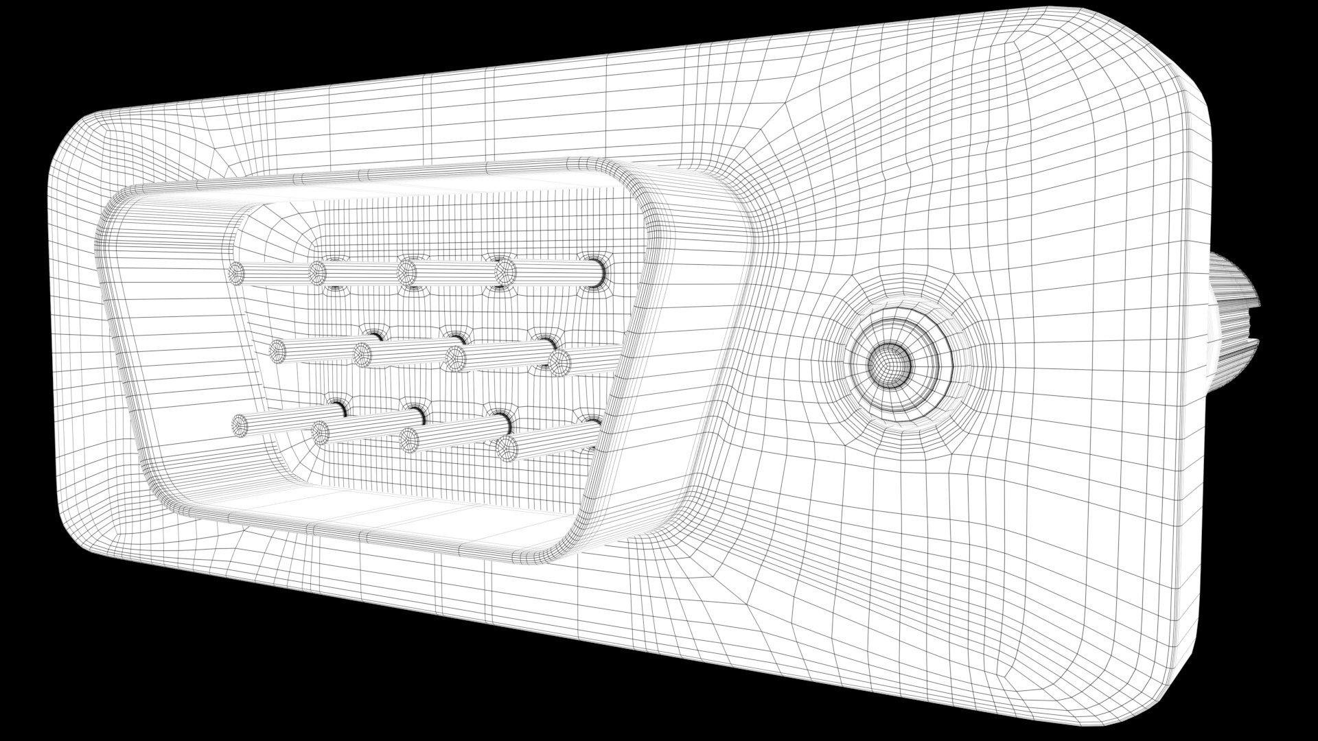 Vga Connector 3D Model - TurboSquid 1487202