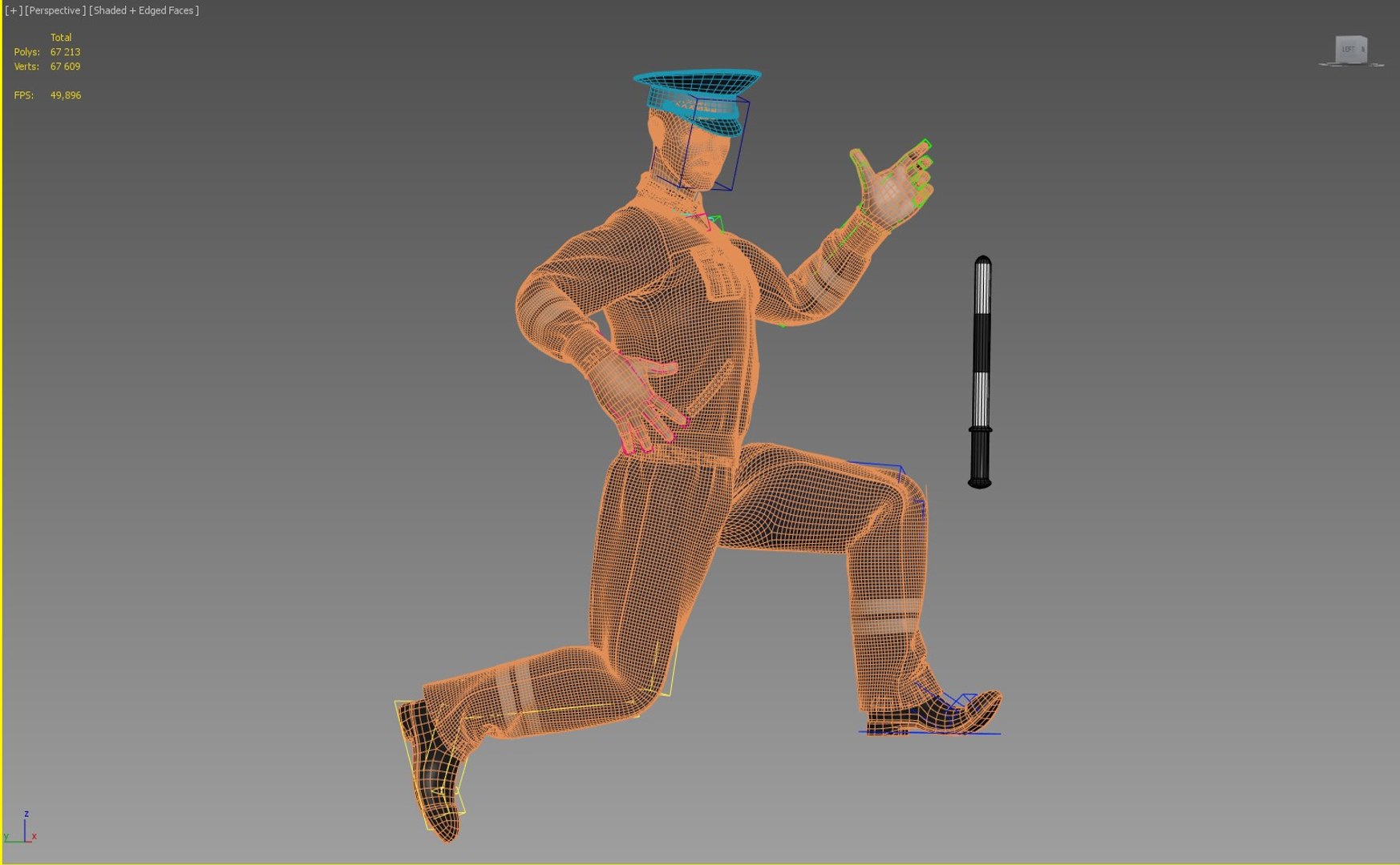3D Policeman Man Police - TurboSquid 1444928