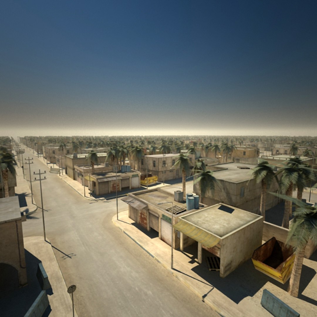 arab city set 02 3d 3ds