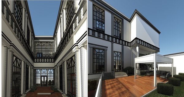 Casa Revit 3D Modelos para Descargar | TurboSquid