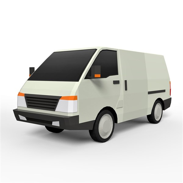 Cartoon Panel Van 3 Modelo 3D - TurboSquid 1921999