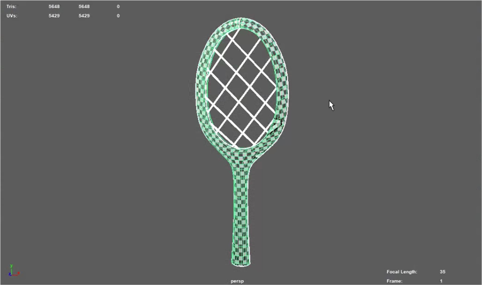 3D tennis racket - TurboSquid 1580297