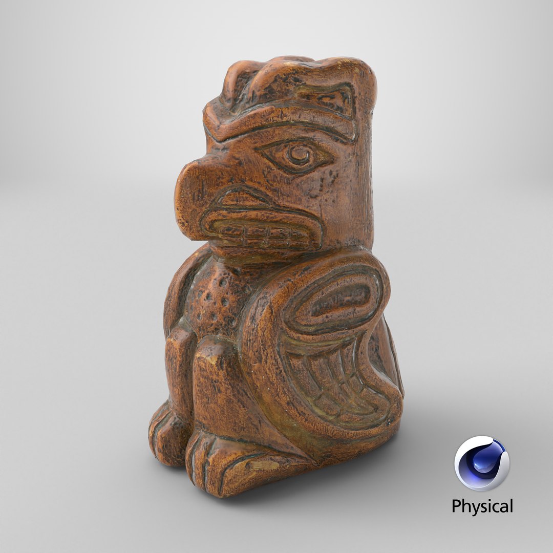 Free 3D Indian Totemic Figurine Model - TurboSquid 2309102