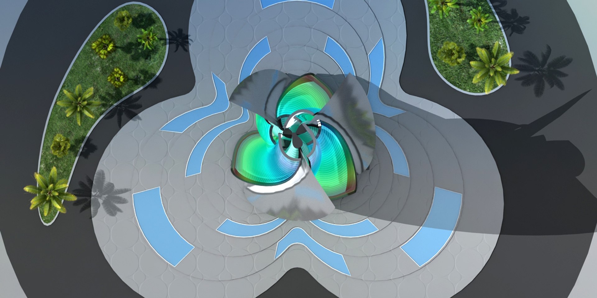 Originally modern building 3D model - TurboSquid 1337709