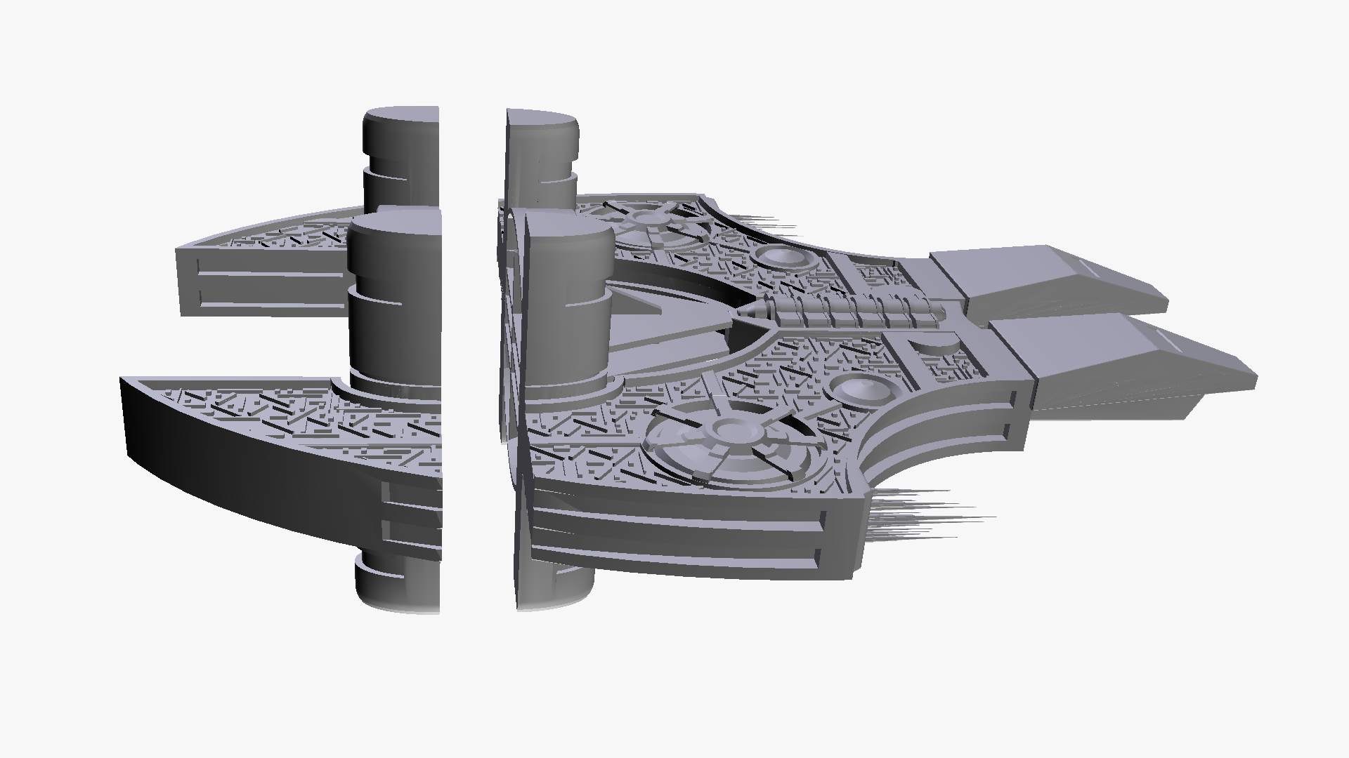 3d Model Of Printable Kit Stargate Daniel