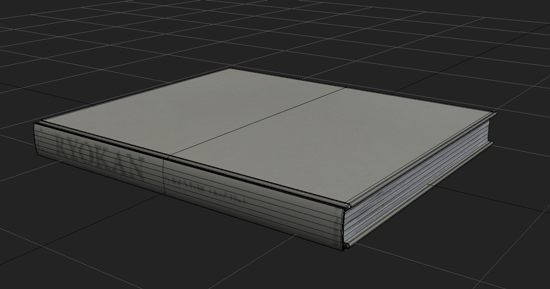 Free 3ds Mode Book Modelled