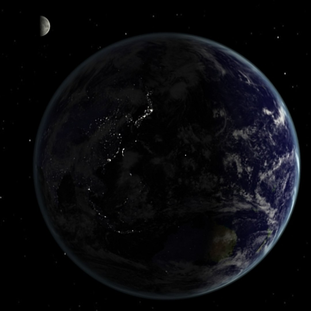 Max Earth Moon Sun