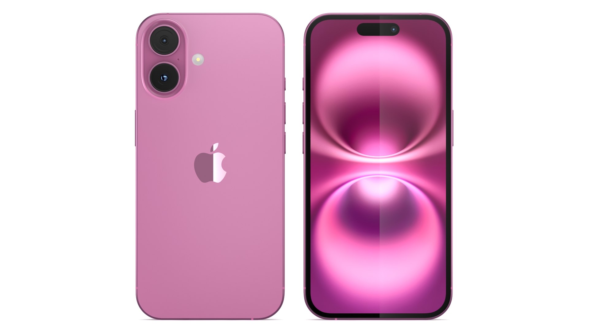 3D Apple IPhone 16 Pink Model - TurboSquid 2292664