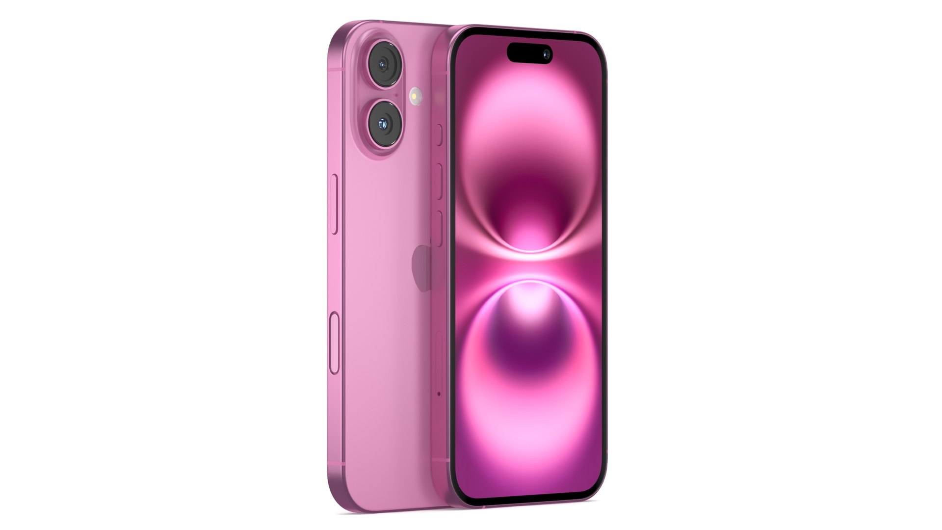3D Apple IPhone 16 Pink Model - TurboSquid 2292664