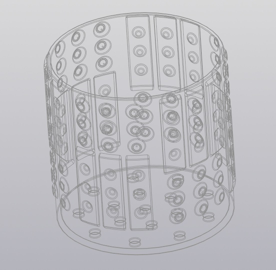 3D Modern Techno Planter - TurboSquid 1973993