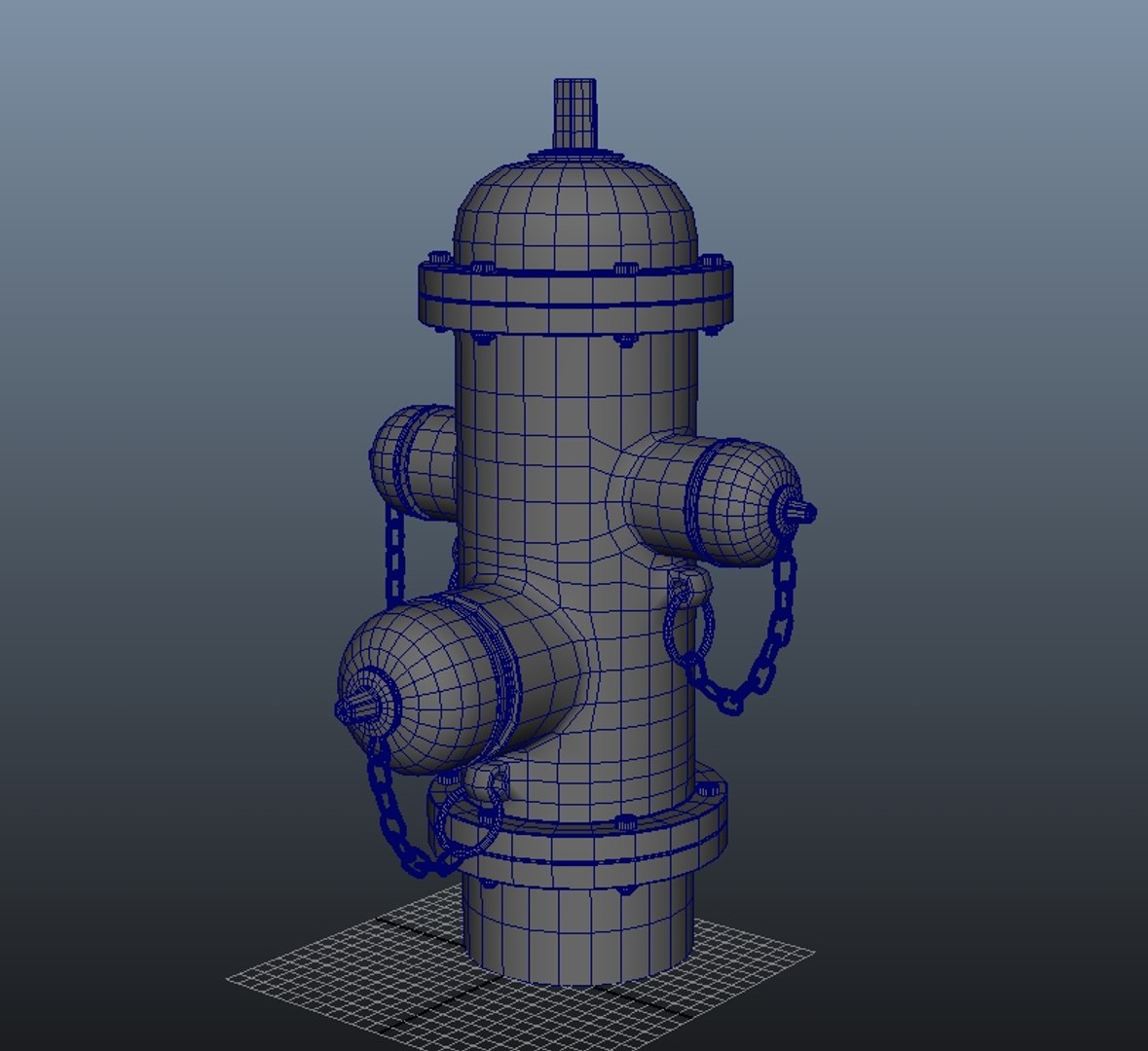 3d model hydrant