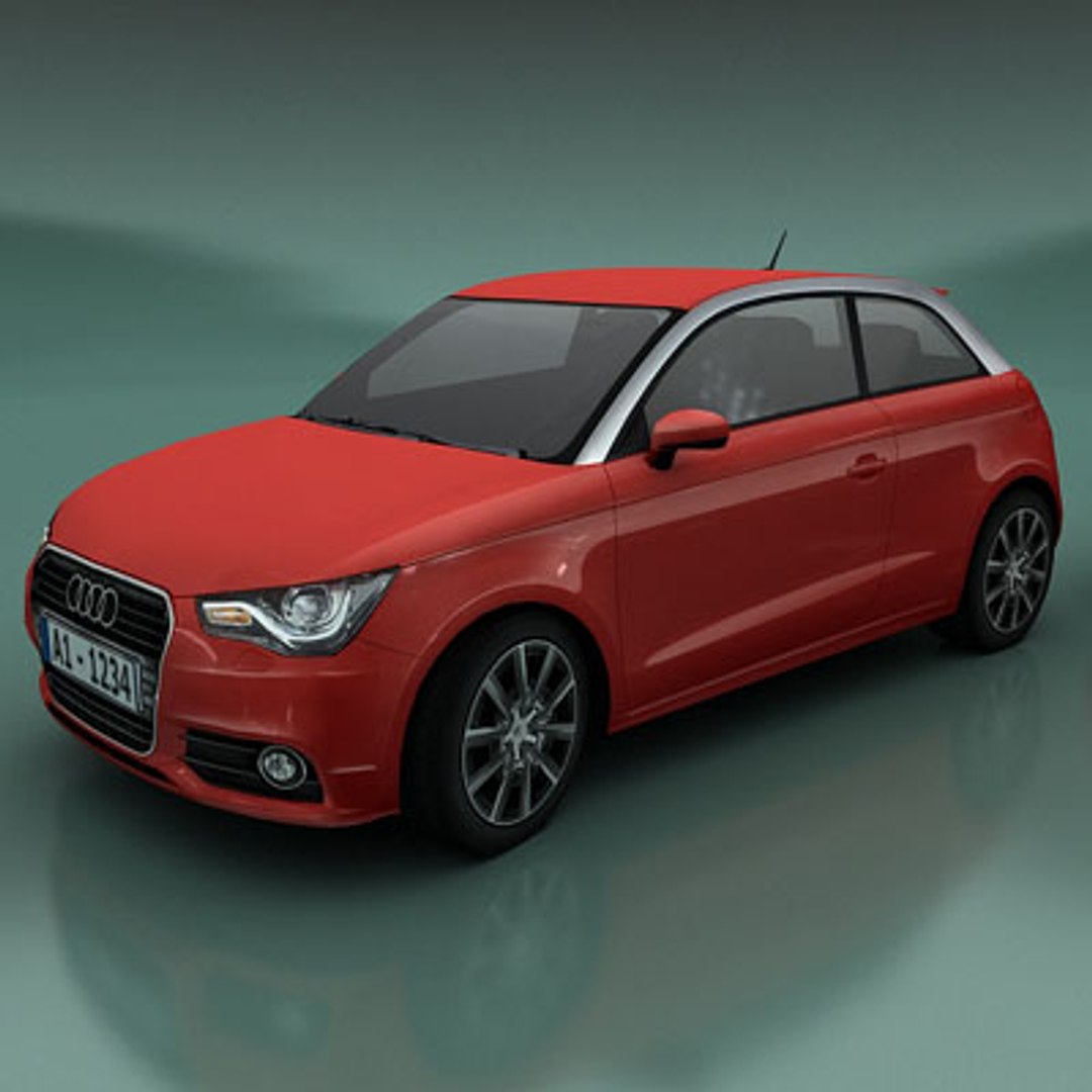 Audi A1 3d Model