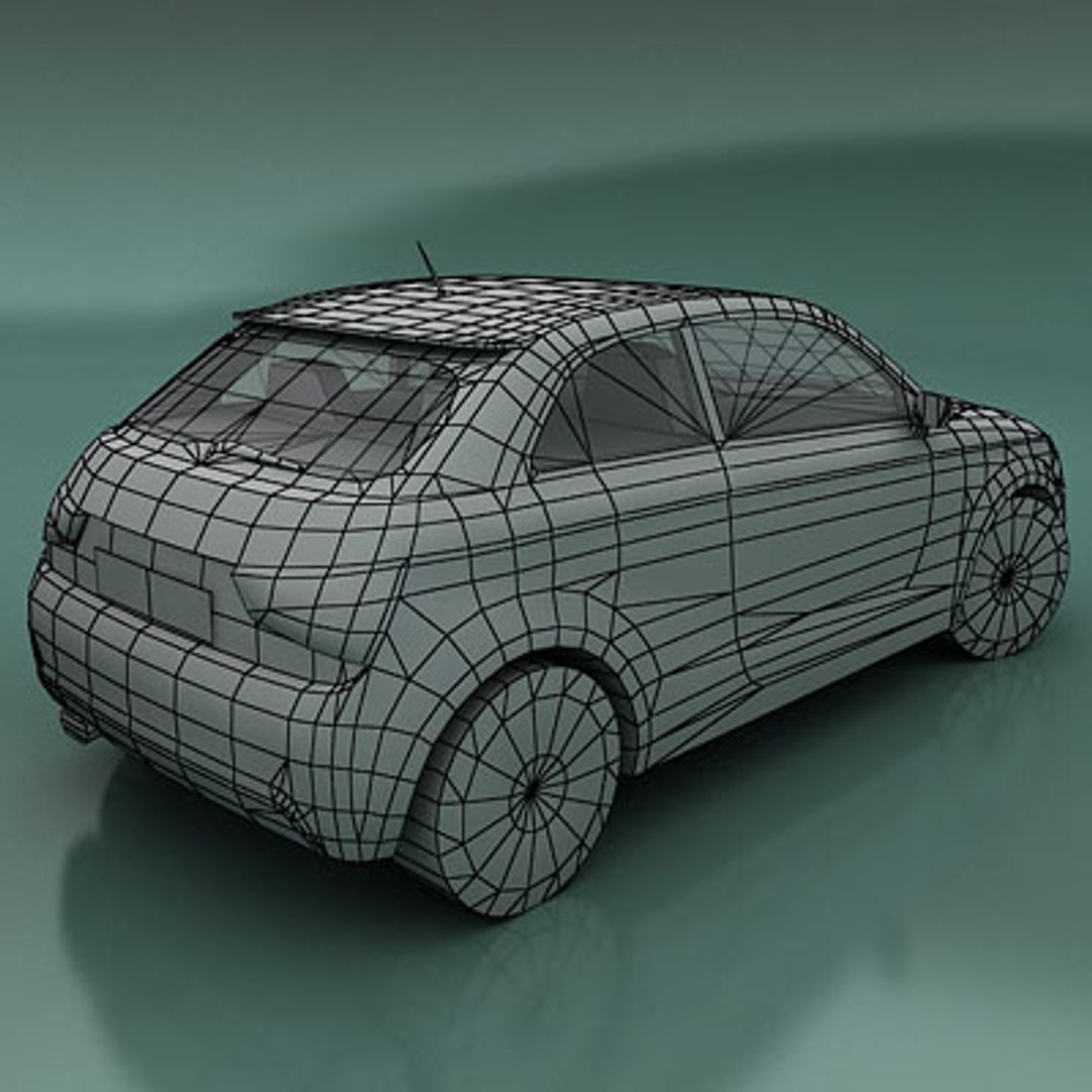 Audi A1 3d Model