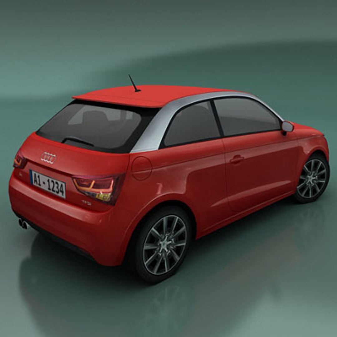 Audi A1 3d Model