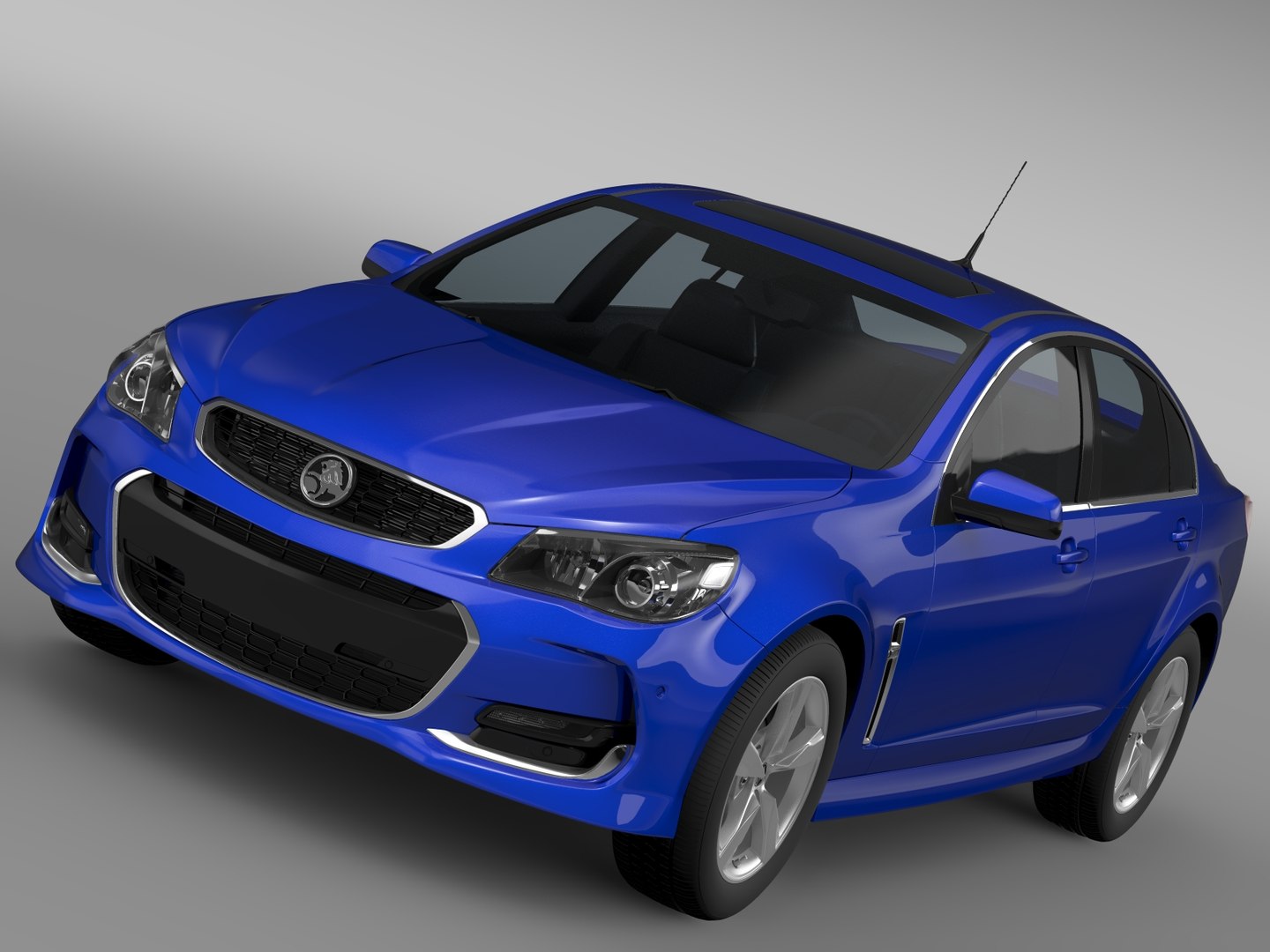Holden Commodore Sv6 Vf 3d Model