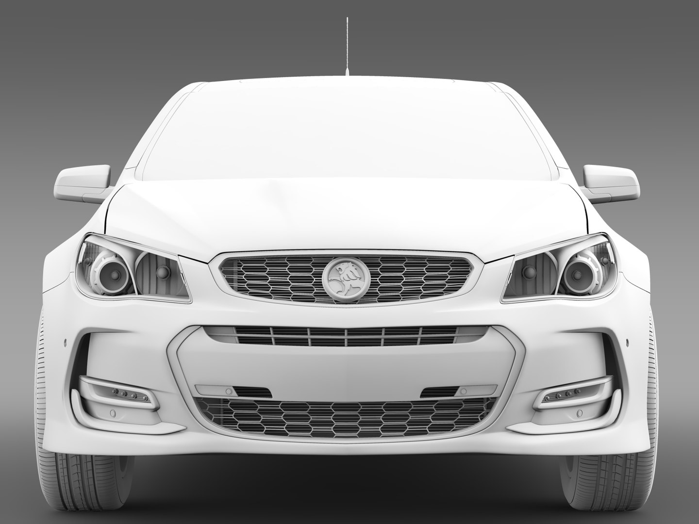Holden Commodore Sv6 Vf 3d Model