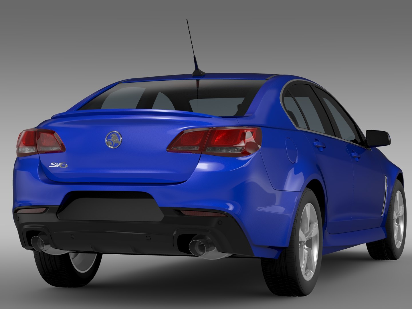 Holden Commodore Sv6 Vf 3d Model