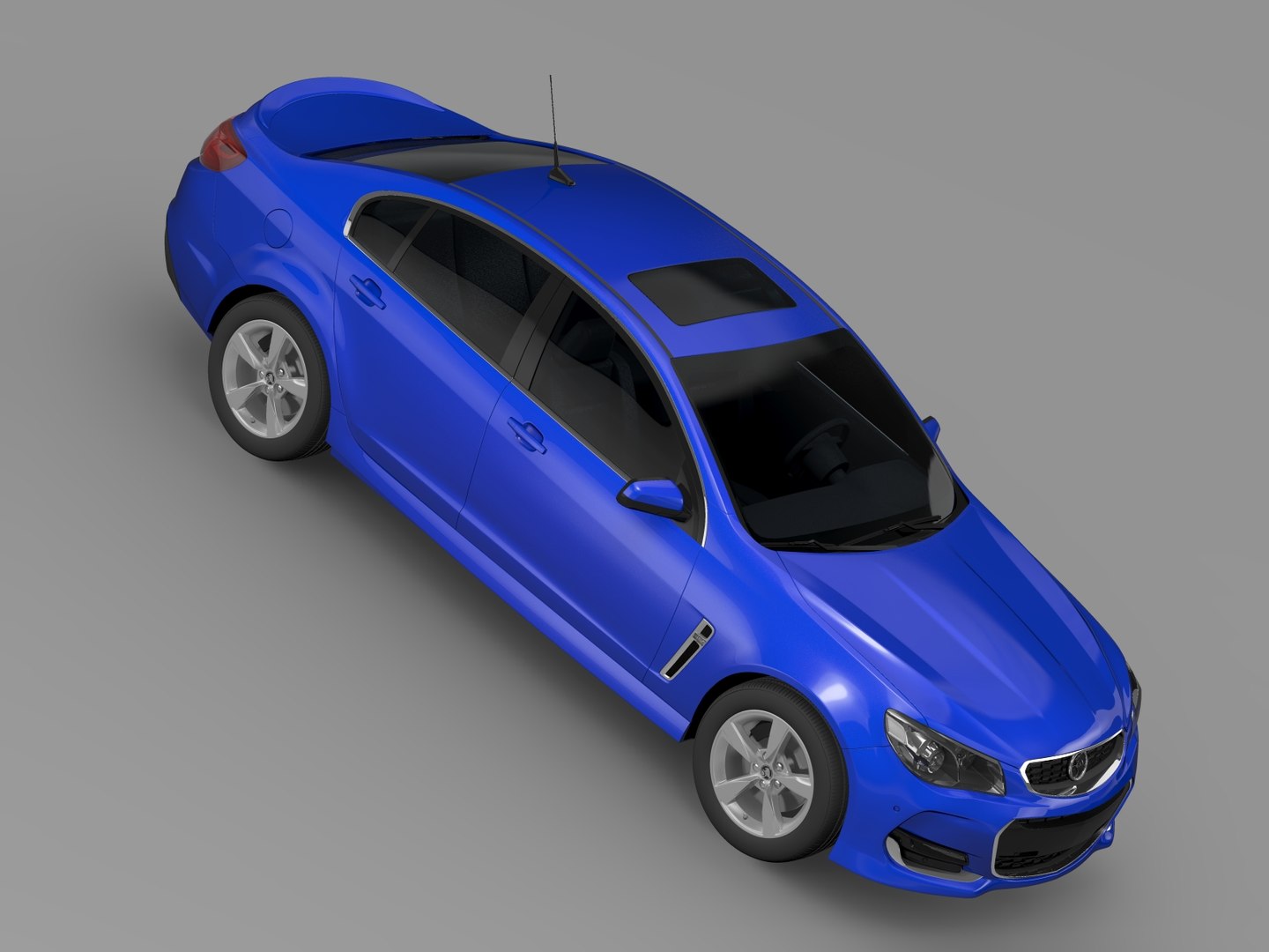 Holden Commodore Sv6 Vf 3d Model