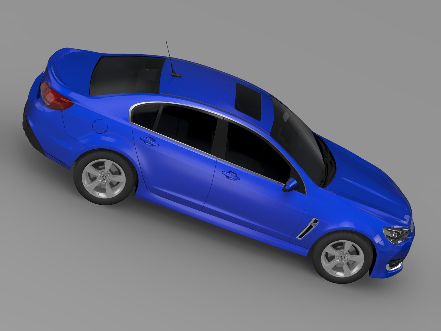 Holden Commodore Sv6 Vf 3d Model