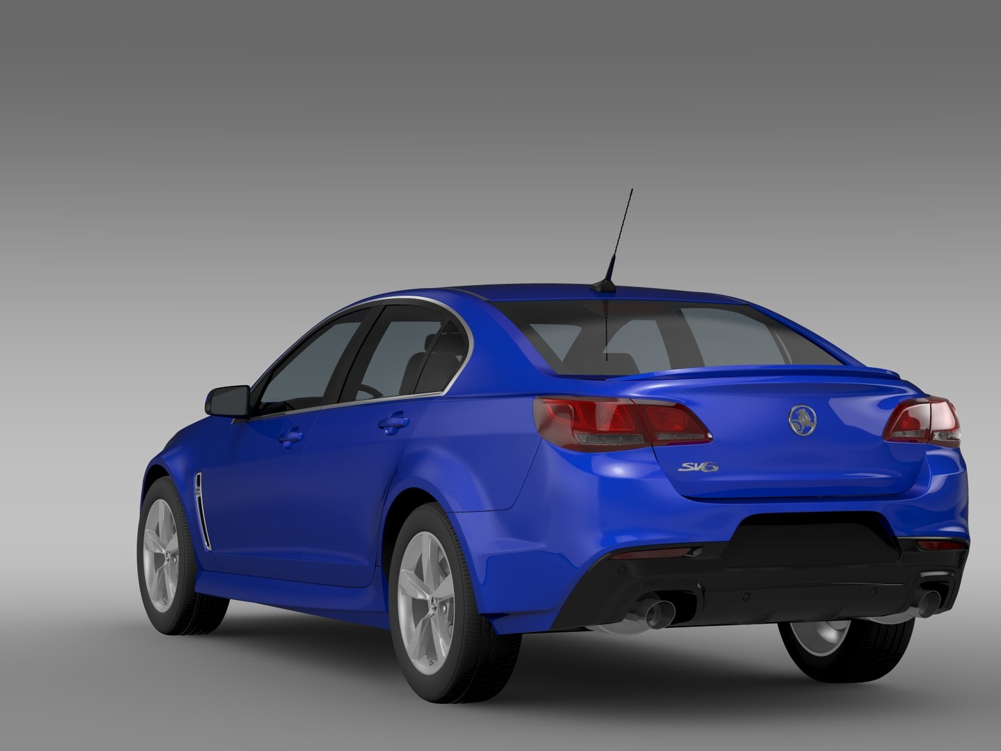 Holden Commodore Sv6 Vf 3d Model