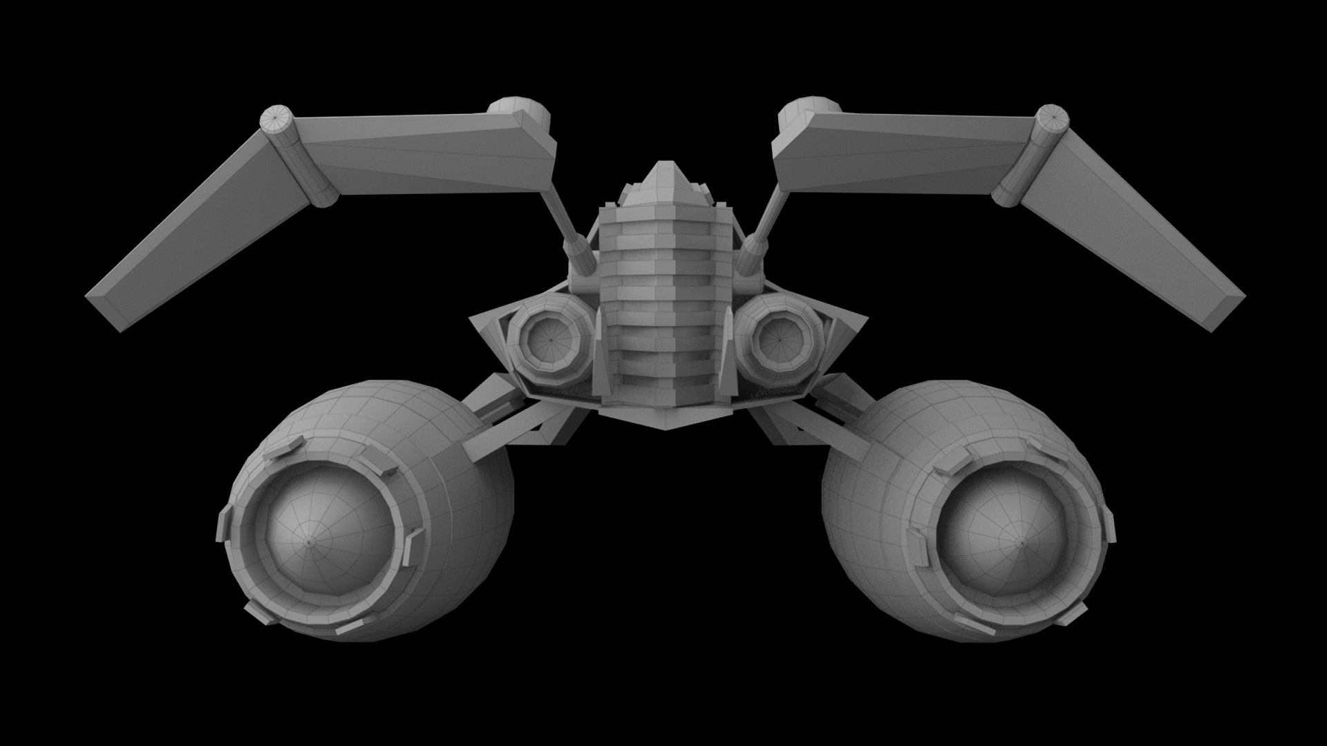 Spacecraft 3D Model - TurboSquid 1954326