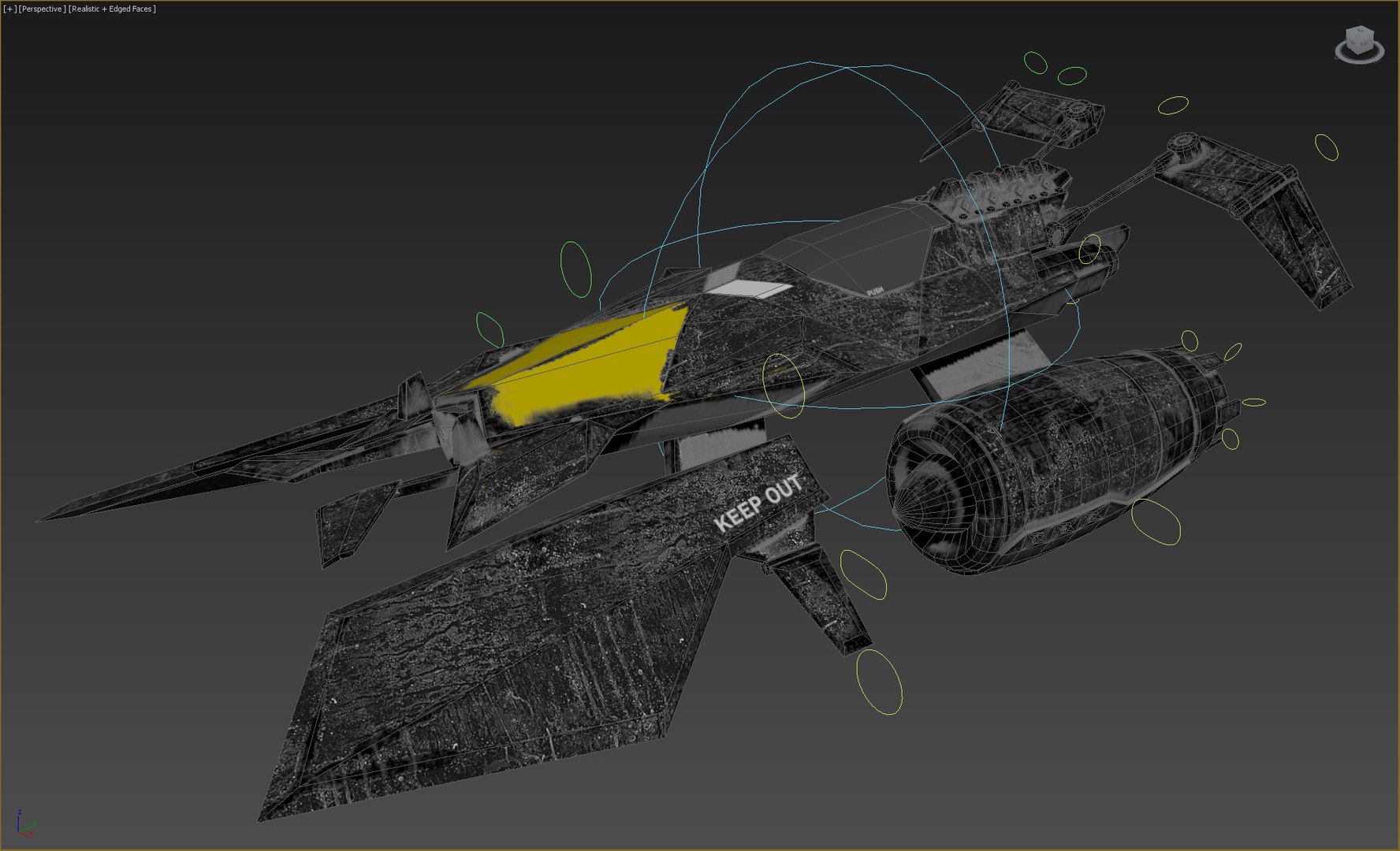 Spacecraft 3D Model - TurboSquid 1954326