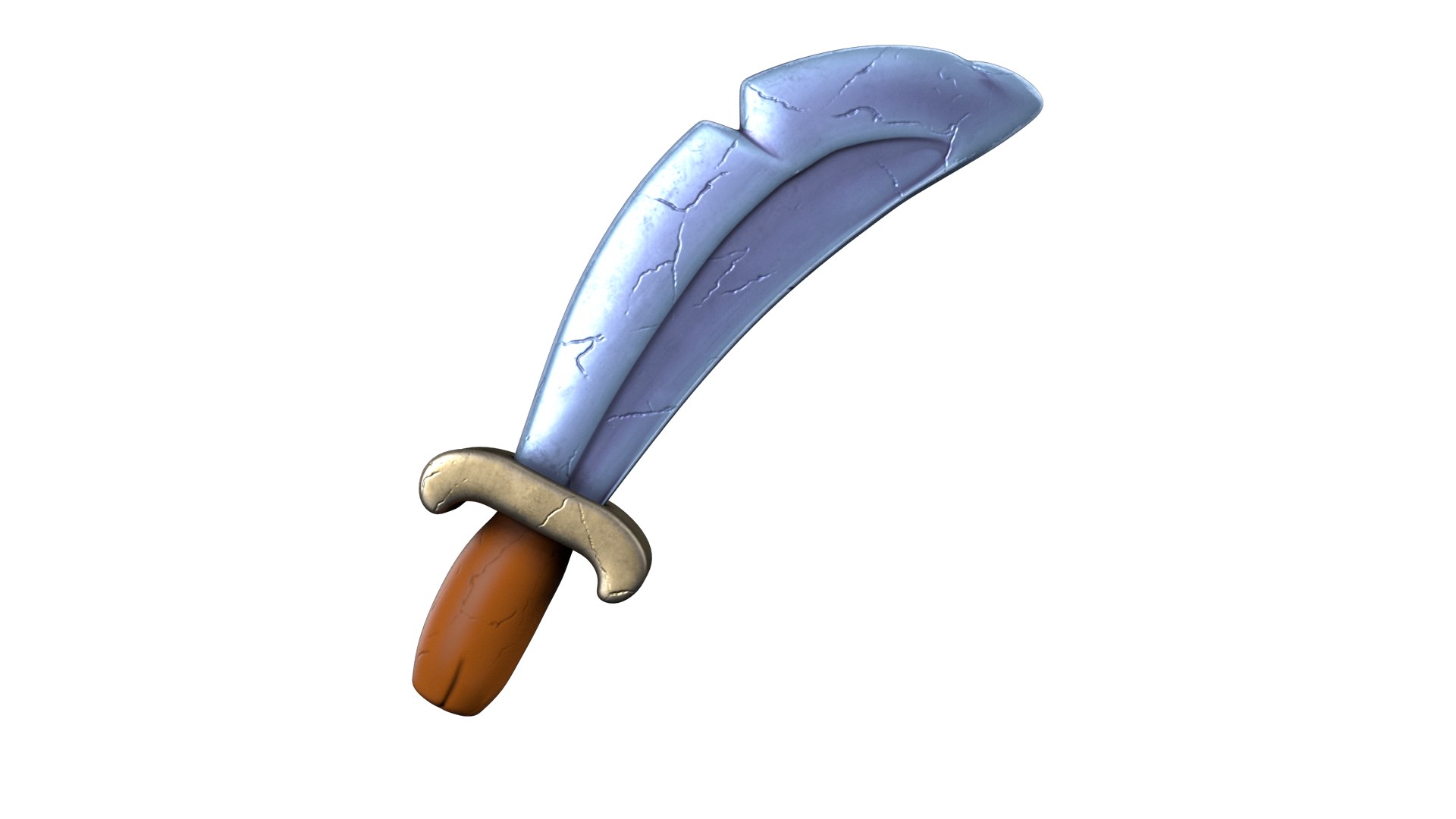 3D Cartoon Sword - TurboSquid 2127894