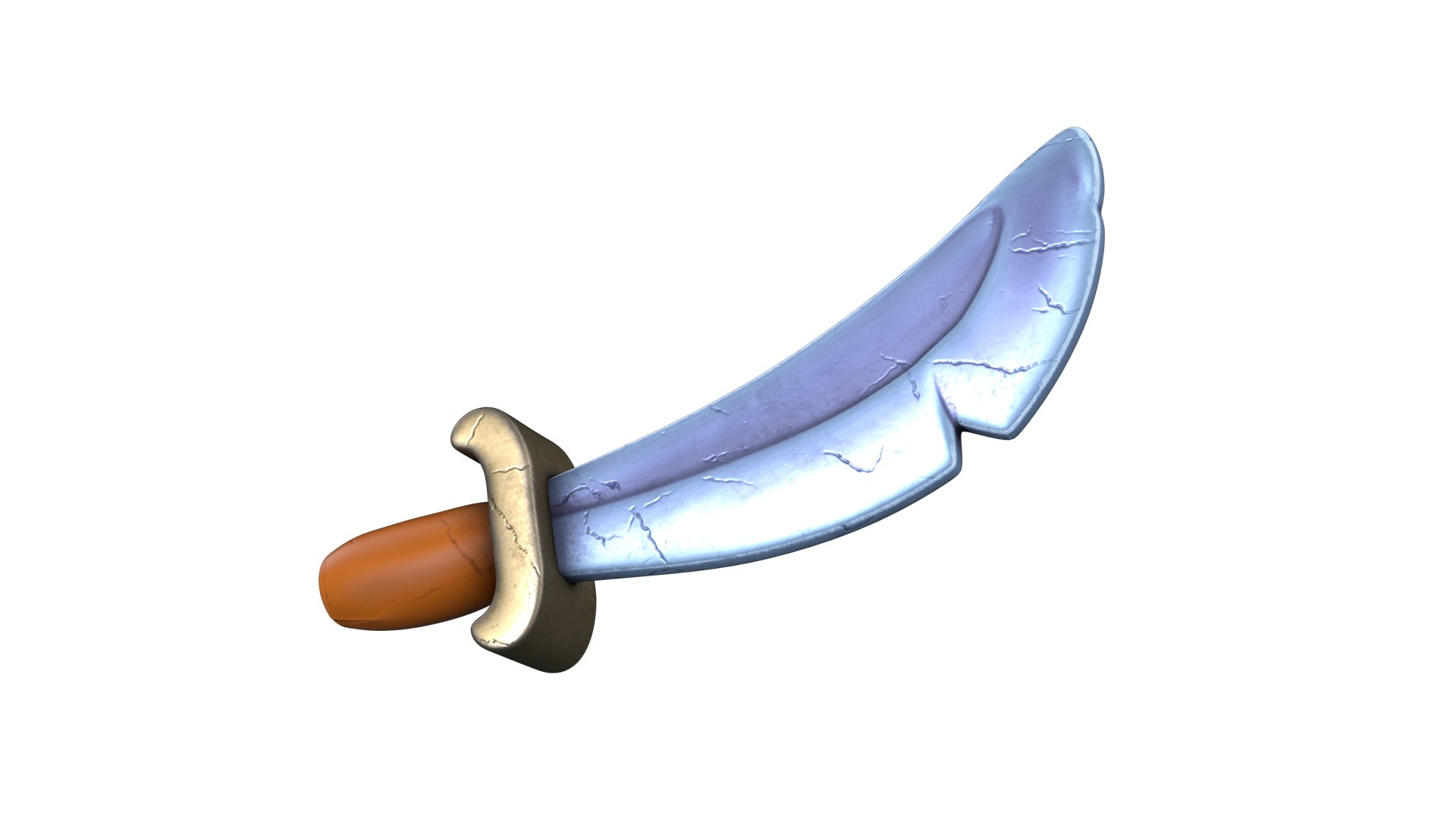 3D Cartoon Sword - TurboSquid 2127894