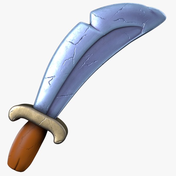 modelo 3d Espada de dibujos animados - TurboSquid 2127894