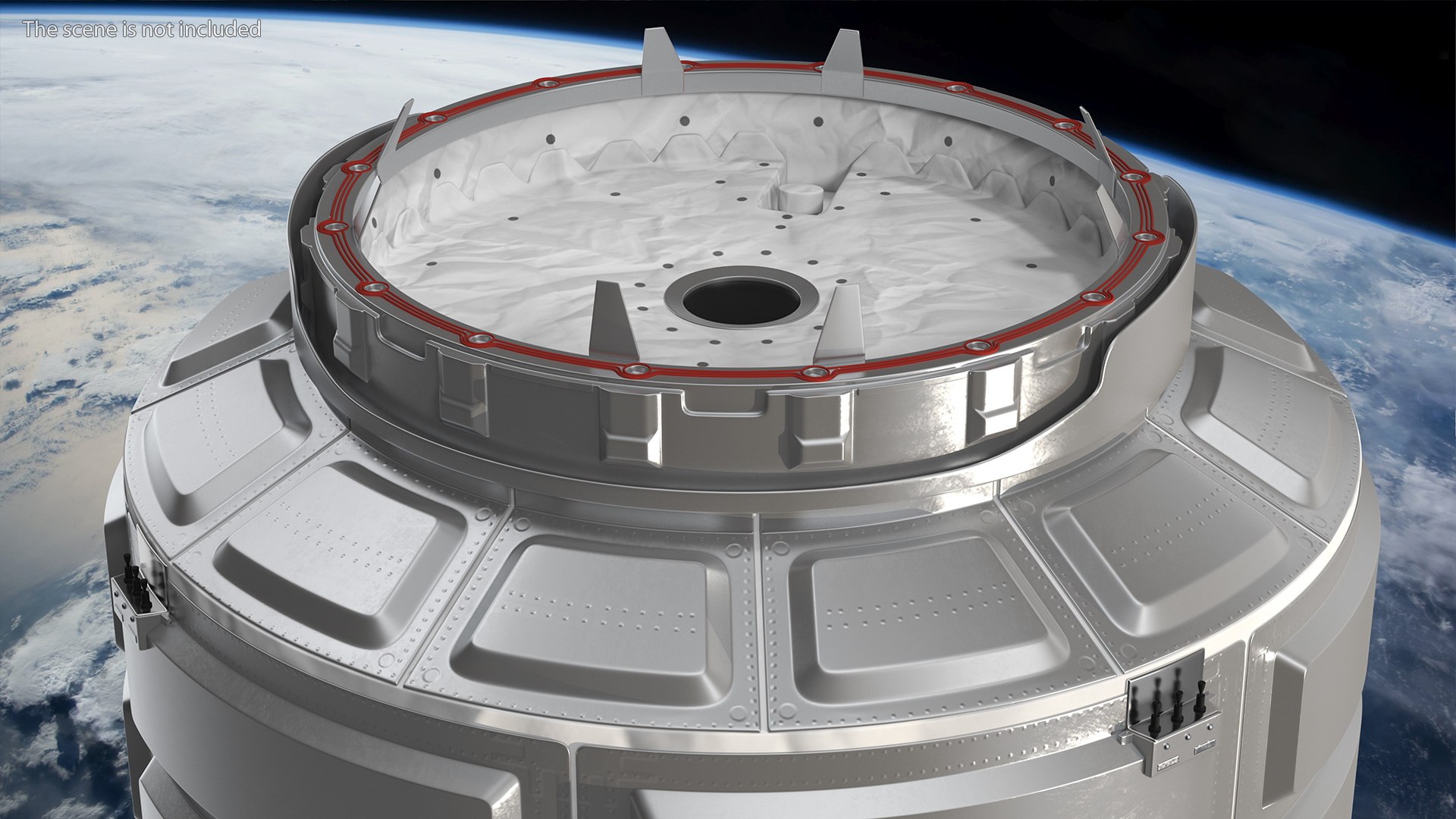 ISS Module Cygnus Spacecraft with Canadarm 3D model - TurboSquid 1853450