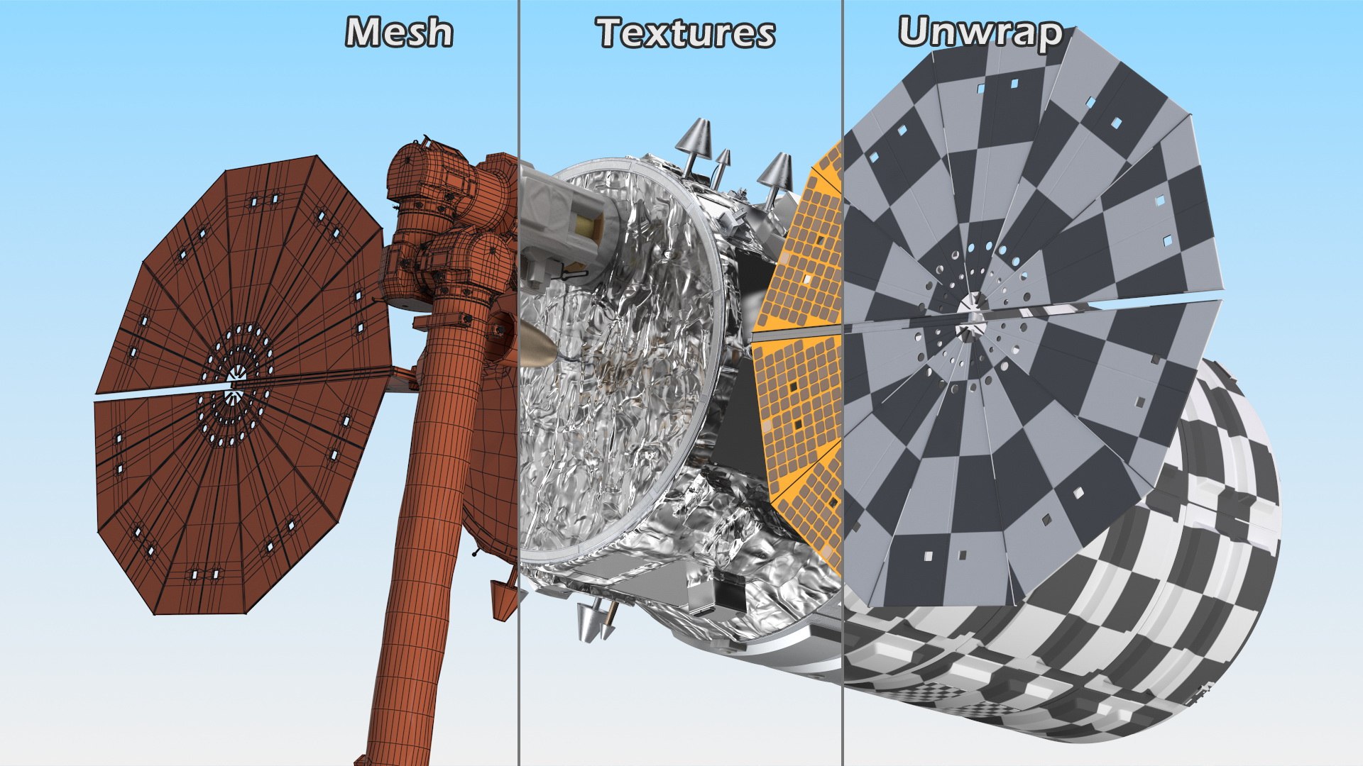 ISS Module Cygnus Spacecraft with Canadarm 3D model - TurboSquid 1853450