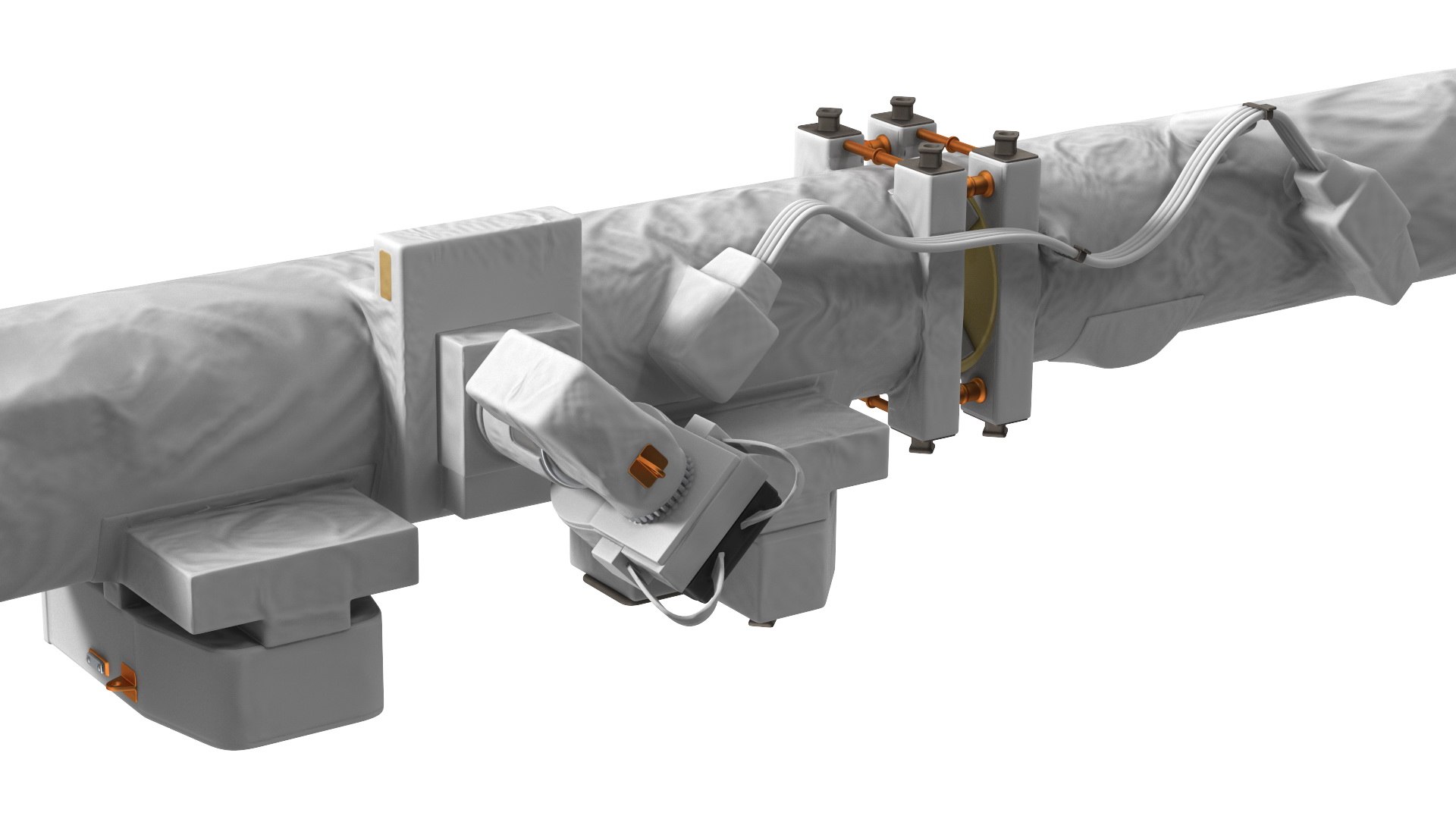 ISS Module Cygnus Spacecraft with Canadarm 3D model - TurboSquid 1853450
