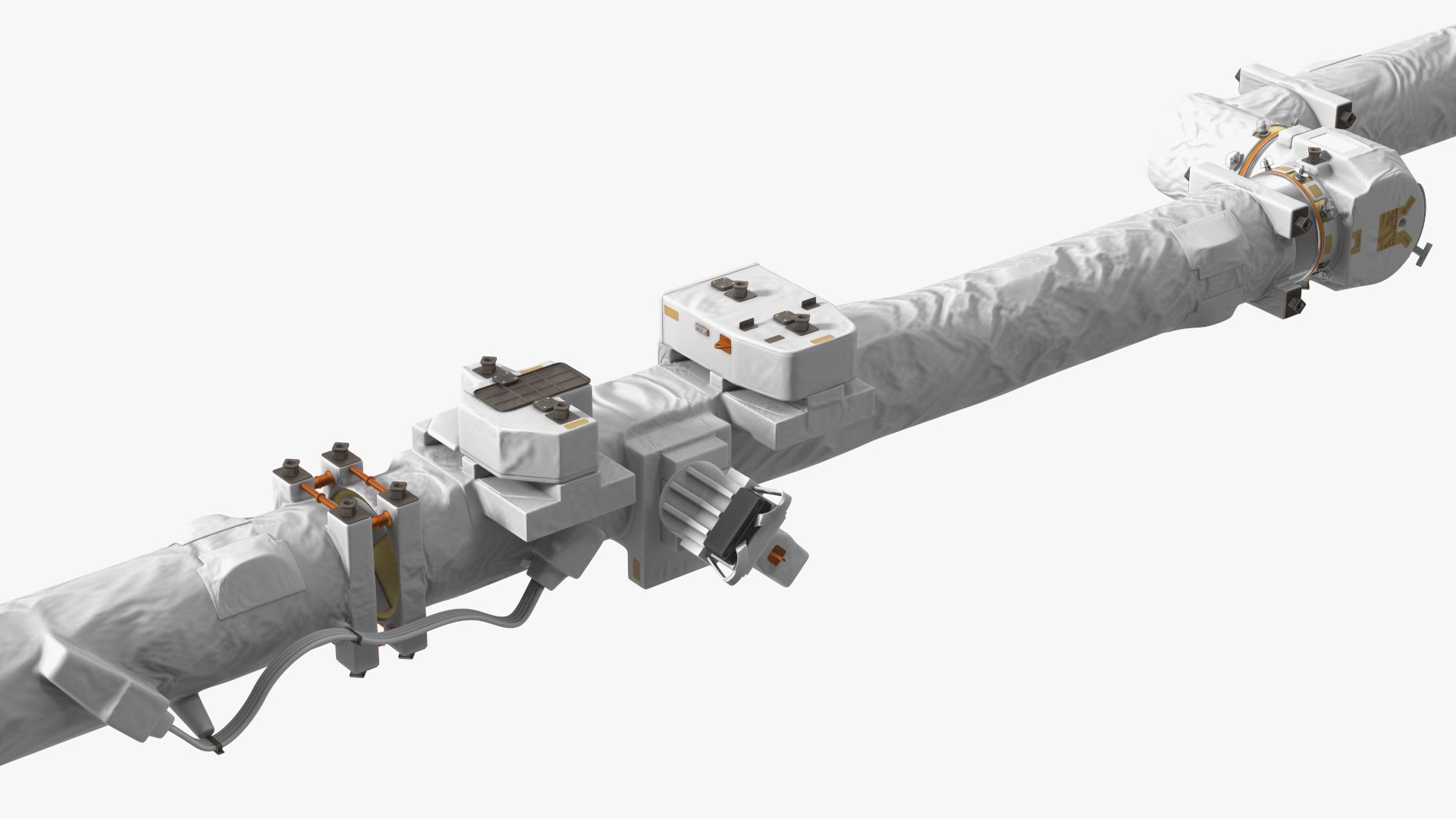 ISS Module Cygnus Spacecraft with Canadarm 3D model - TurboSquid 1853450