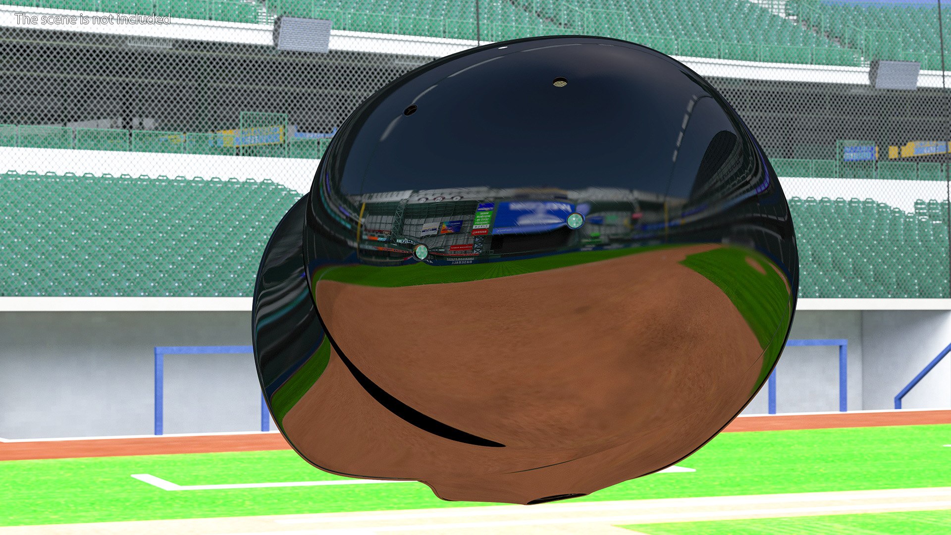 Baseball Helmet Jaw Guard 3D Model - TurboSquid 2171899