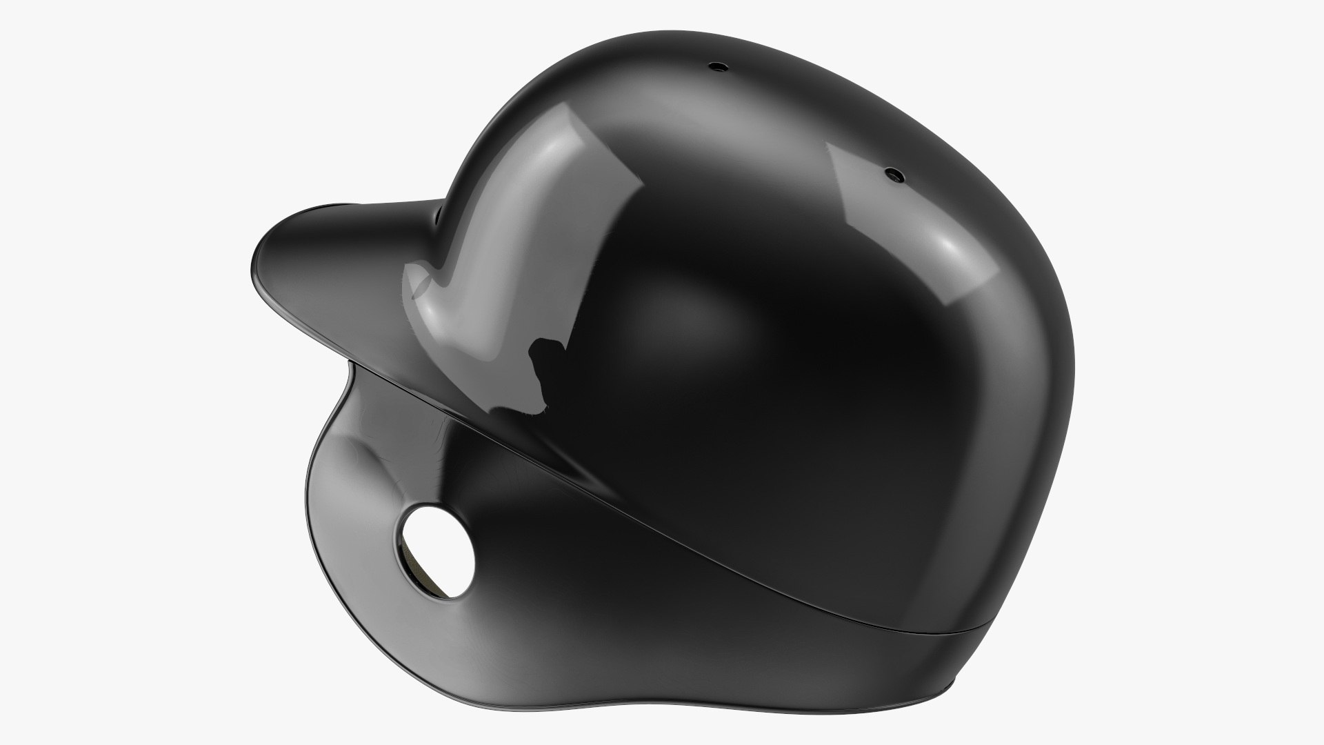 Baseball Helmet Jaw Guard 3D Model - TurboSquid 2171899