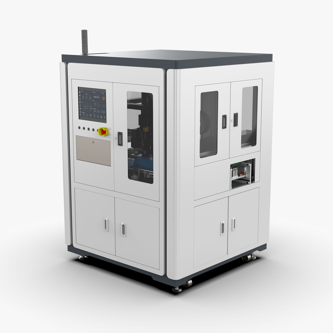 Automatic PCB Circuit Board Assembly Machine 3D - TurboSquid 2025604