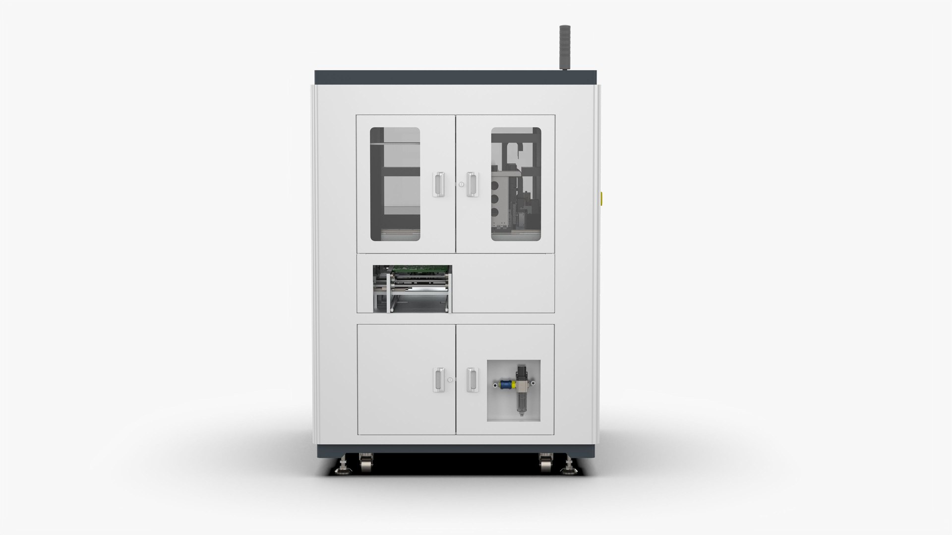 Automatic PCB Circuit Board Assembly Machine 3D - TurboSquid 2025604