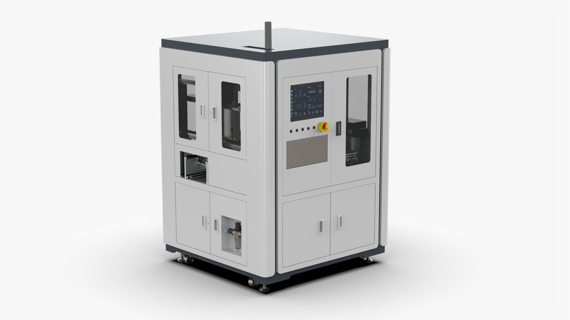 Automatic PCB Circuit Board Assembly Machine 3D - TurboSquid 2025604