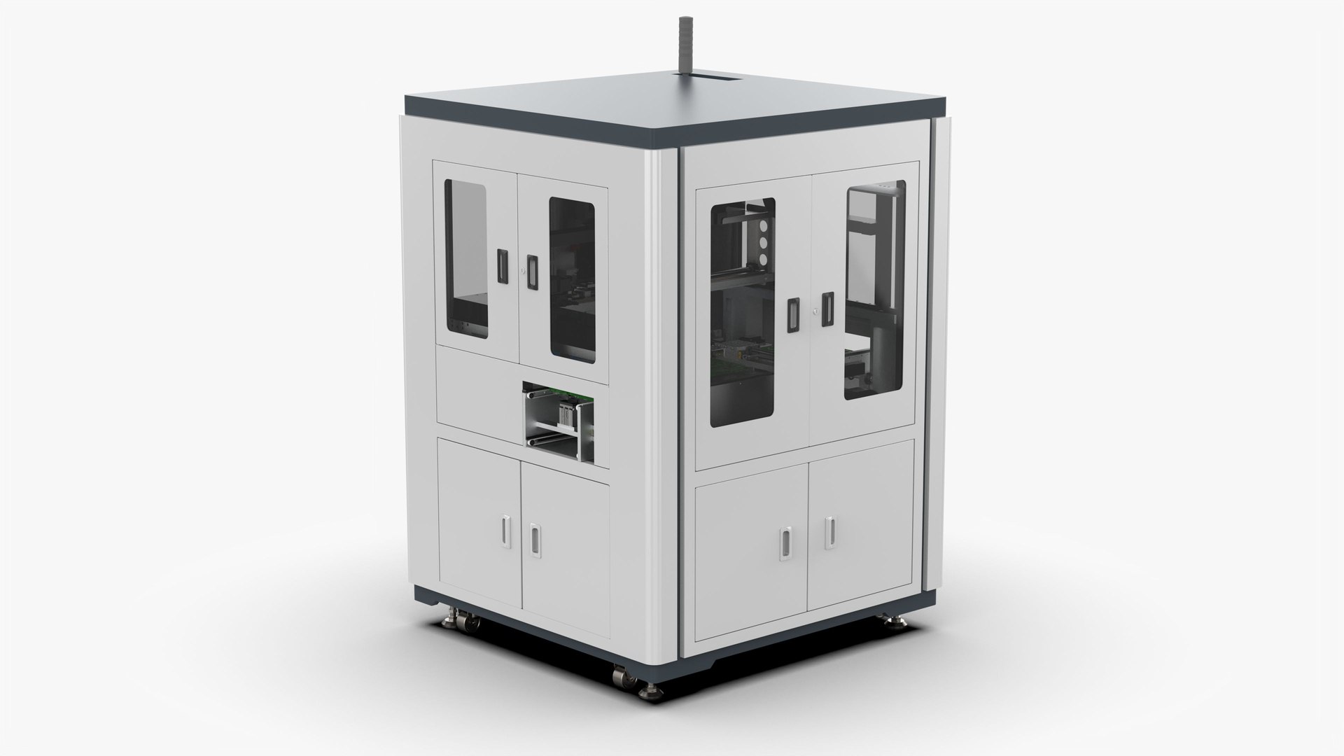 Automatic PCB Circuit Board Assembly Machine 3D - TurboSquid 2025604