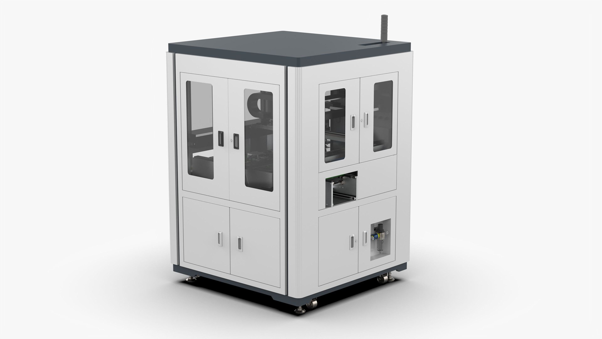 Automatic PCB Circuit Board Assembly Machine 3D - TurboSquid 2025604