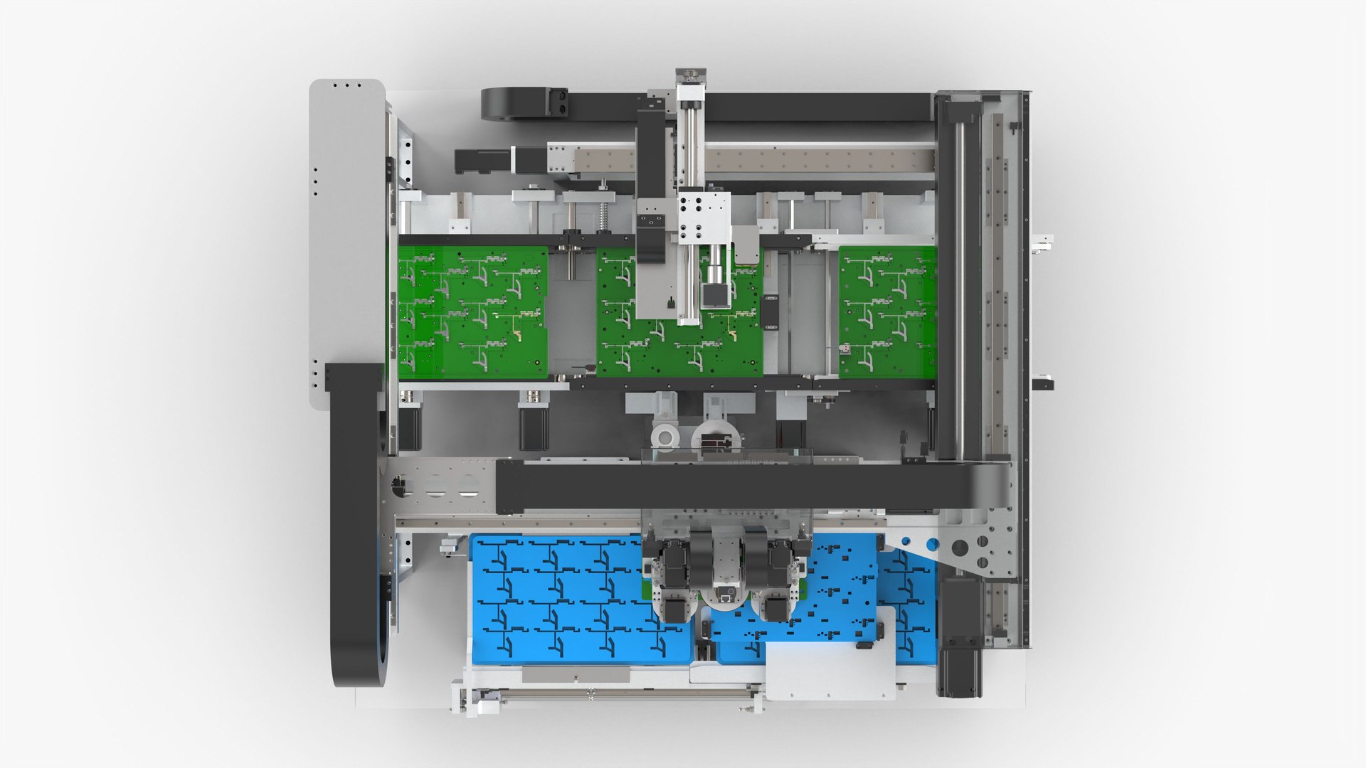 Automatic PCB Circuit Board Assembly Machine 3D - TurboSquid 2025604