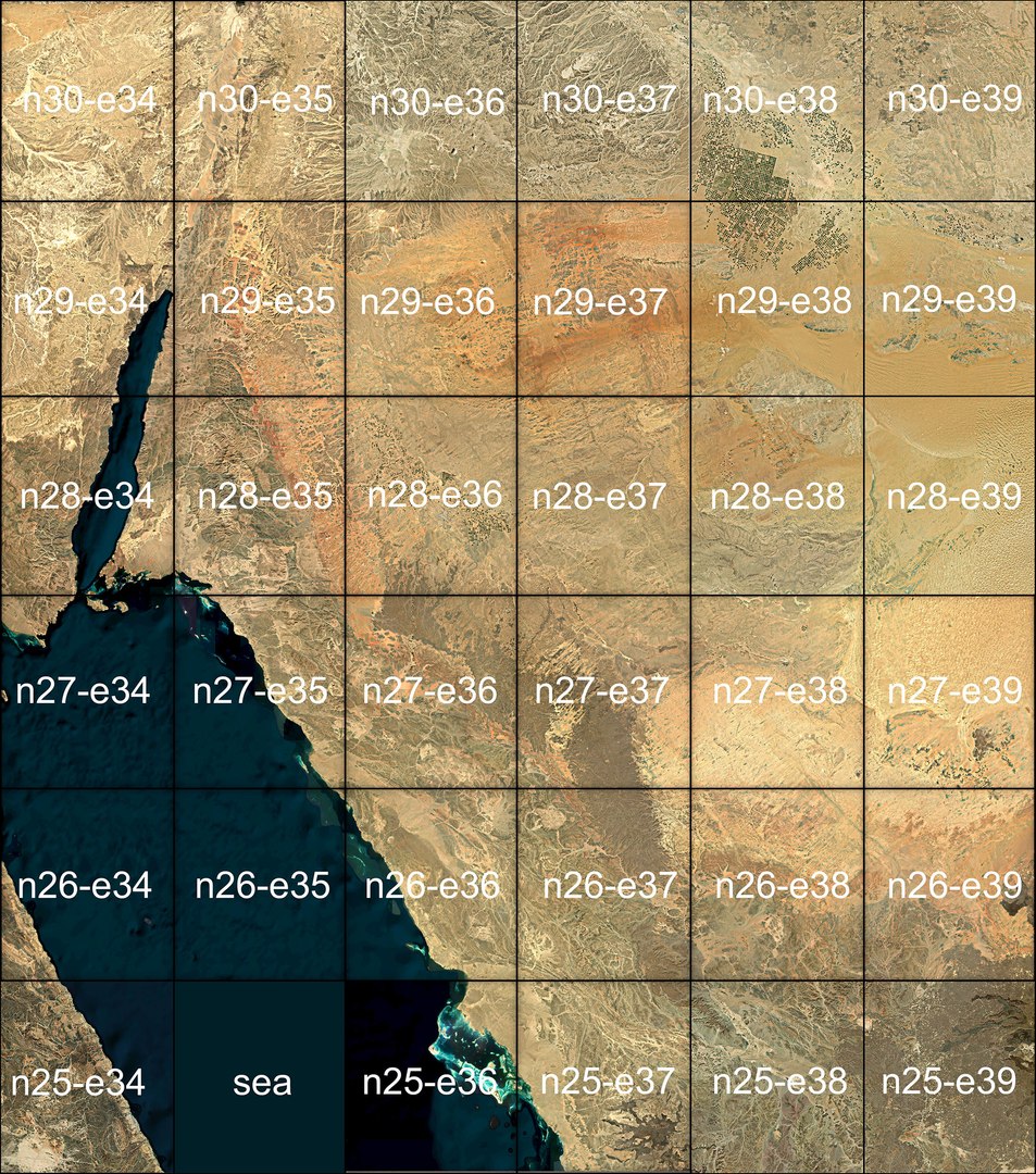 3D NEOM City N28 E35 Topography Saudi Arabia Model - TurboSquid 1791497